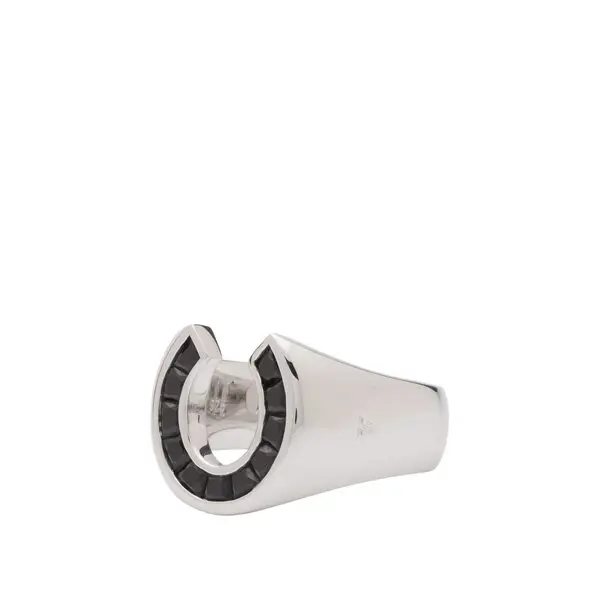 Tom Wood Lunar Year Felix Ring With - Black Spinel | Editorialist